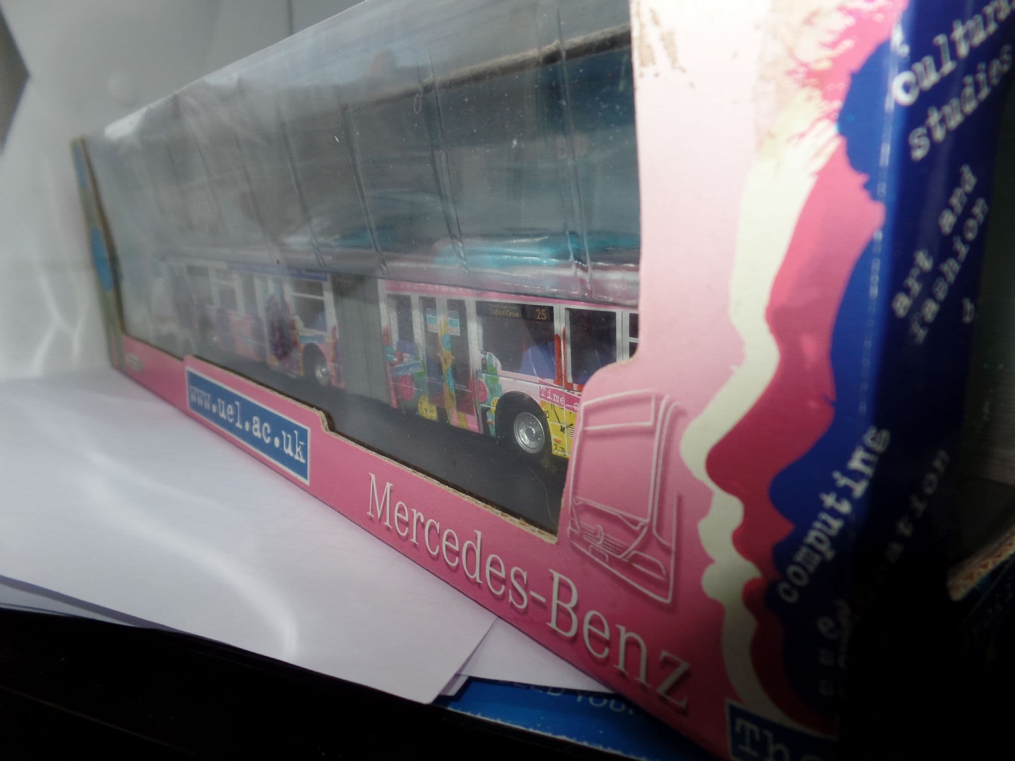 CMNL UKBUS5111 Bendy Citaro Bus London Stagecoach UEL Pink Rt 25 MIMB